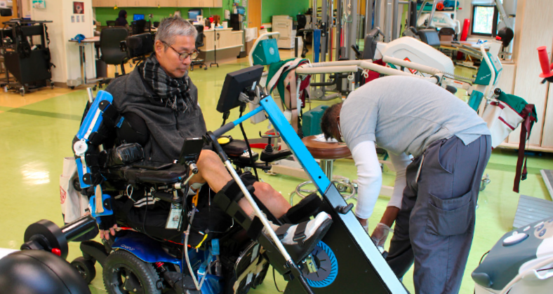 A New Bike in the Rehab Gym Gives Way to Promising Moves and Momentum ...